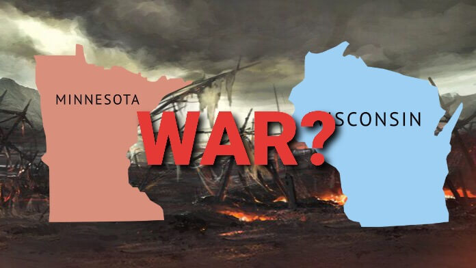 Tensions Rising At Wisconsin-Minnesota Border Over Who's The Friendlier ...