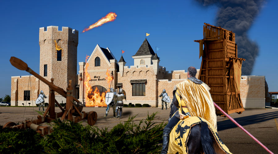 Roving Gang Of Knights Begin Siege Of Mars Cheese Castle - Wisconsin ...