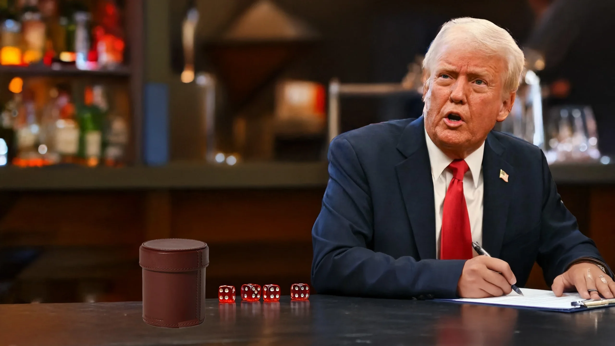 Trump Signs Executive Order Banning Bar Dice - Wisconsin News Today